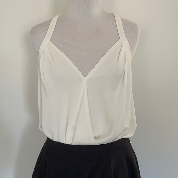 Vici | Tops | White Crossover Blouse | Poshmark